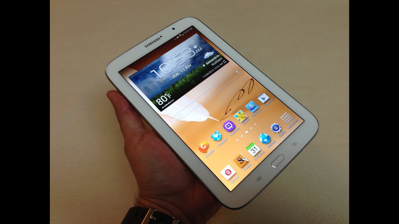 Unboxing Samsung Galaxy Note 8.0 - Primeras impresiones Galaxy Note 8.0 ...