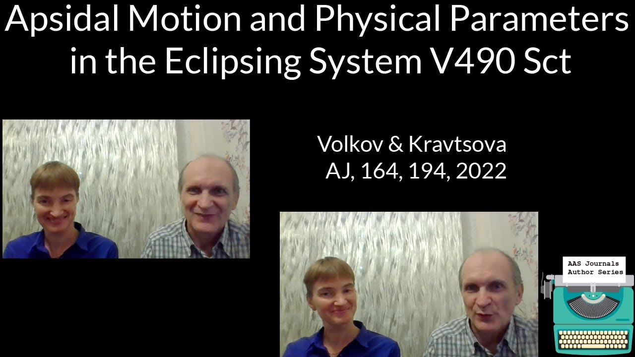 AAS Journal Author Series: Igor Volkov & Alexandra Kravtsova on 2022AJ....164..194V - YouTube