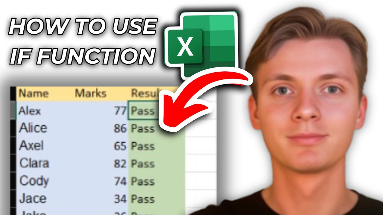 How To Use The IF Function - YouTube