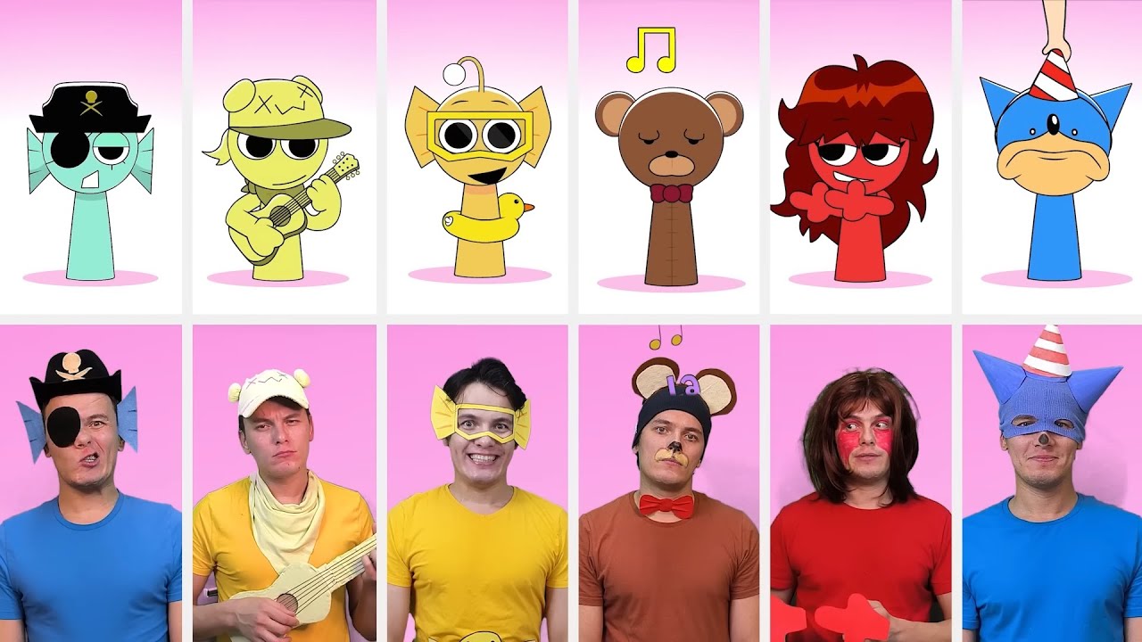Sprunki 4 Phase 4 OC ANNE Incredibox in Real life. ️ #sprunki #incredibox - YouTube