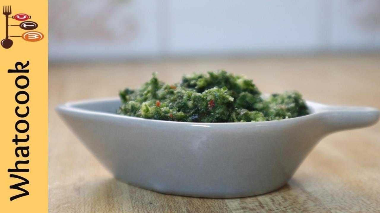 How To Make A Shado Beni Chutney | #VegandEatz | WhaTooCook.com ...