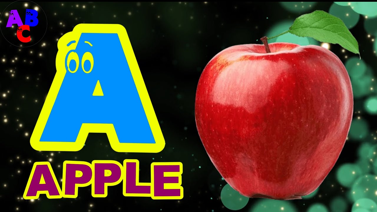 Two Minute Super Simple ABC Song for Kids | Apple, Ball, Cat, Dog ...