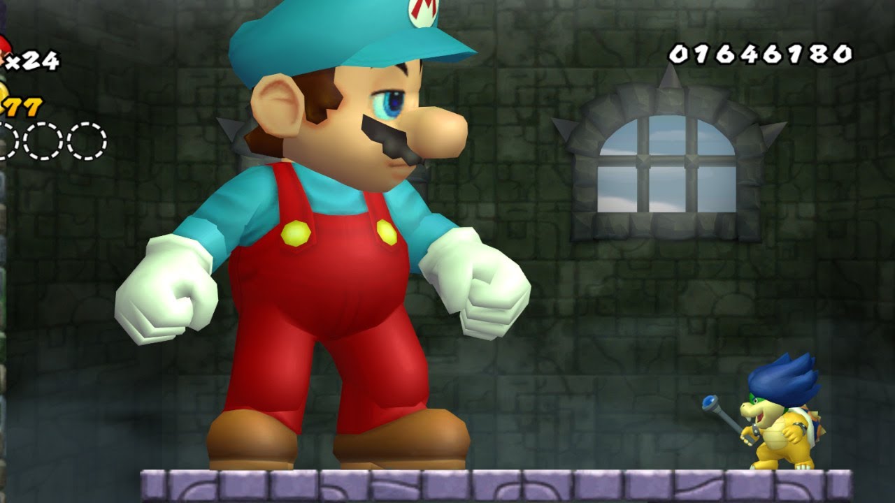 Giant New Super Mario Bros. Wii - Walkthrough - #21 - YouTube