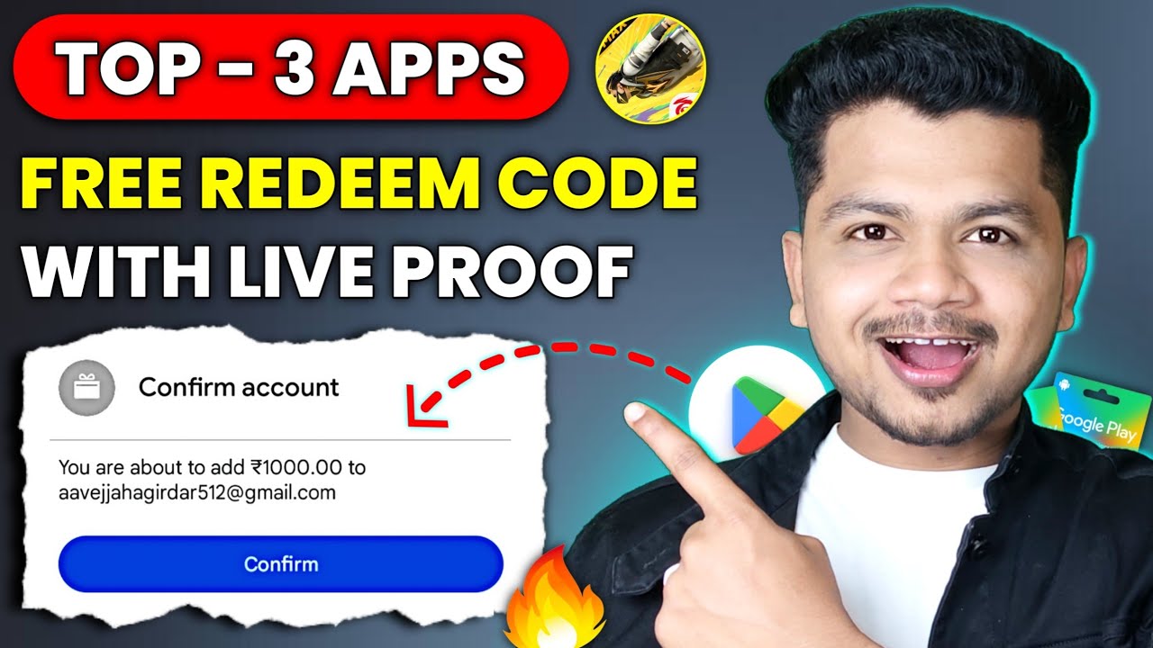 Top 3 - Google Play Redeem Code App 2024 | Google Play Redeem Code ...