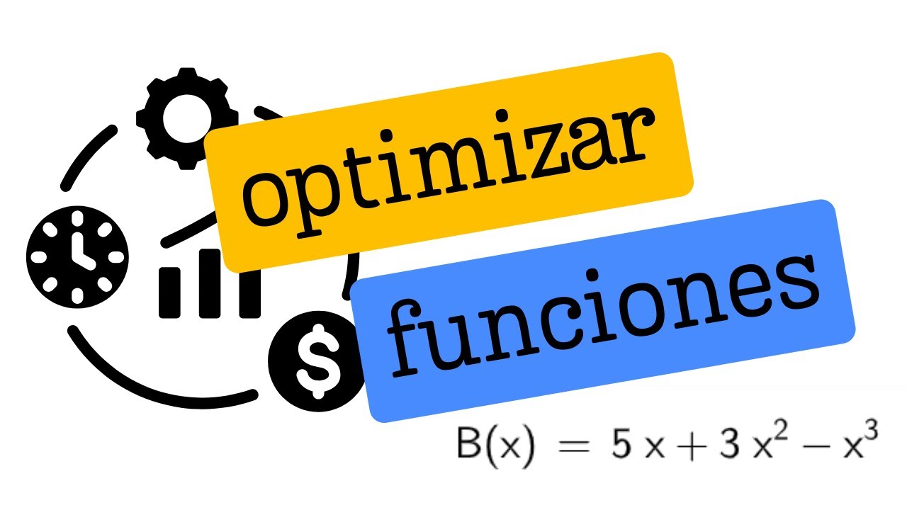 OPTIMIZACIÓN CCSSI aplicaciones de las Derivadas - YouTube