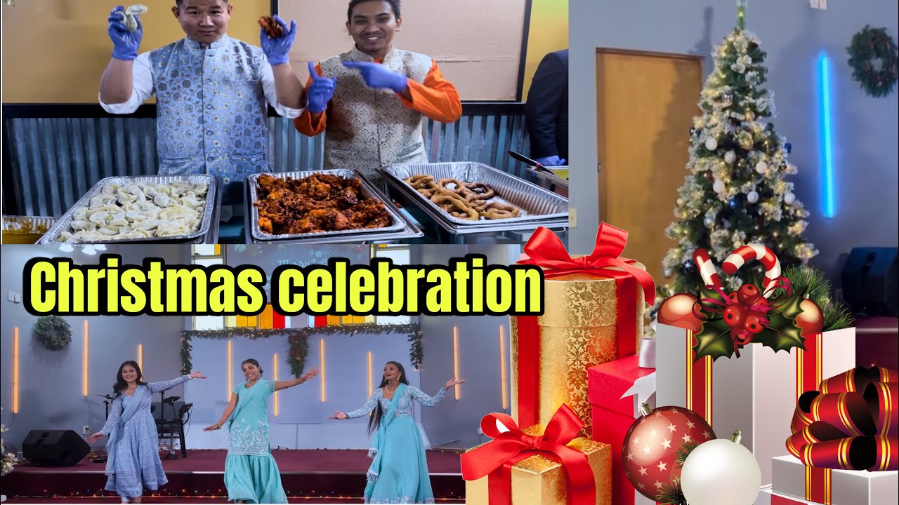Christmas Celebration In Church/Chrismas Party 🎉 - YouTube