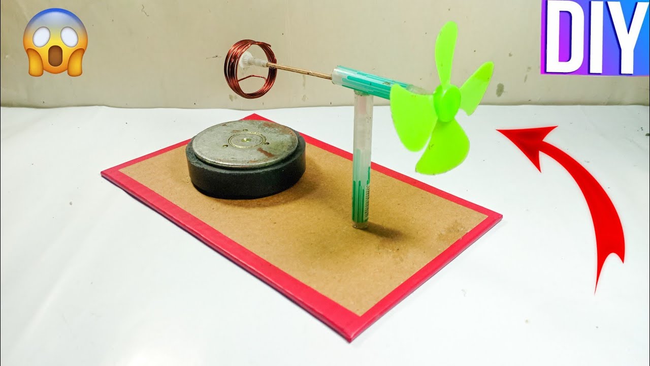 How to make a pinwheel - Perpetual Motion - Free Energy 💯 - YouTube