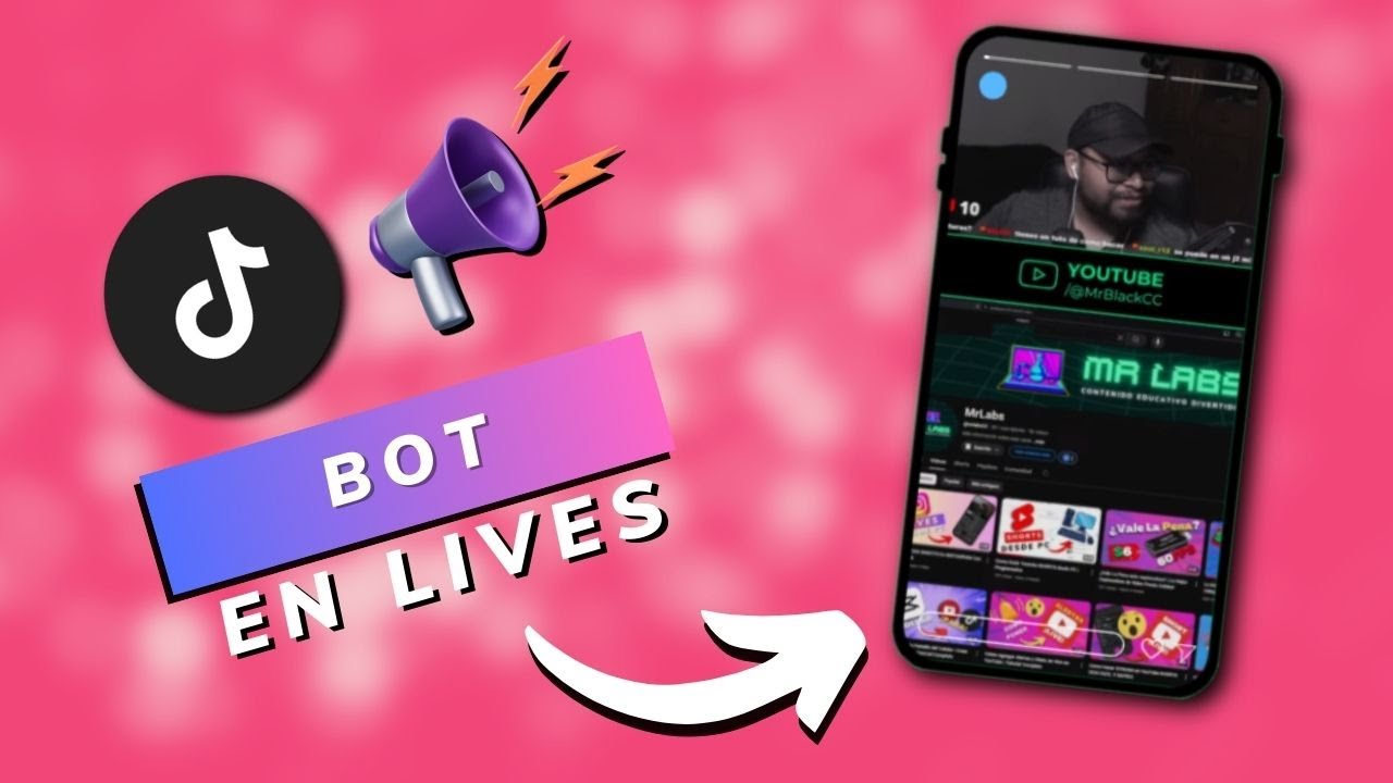 Como poner un BOT Para tu Live en Tiktok - YouTube