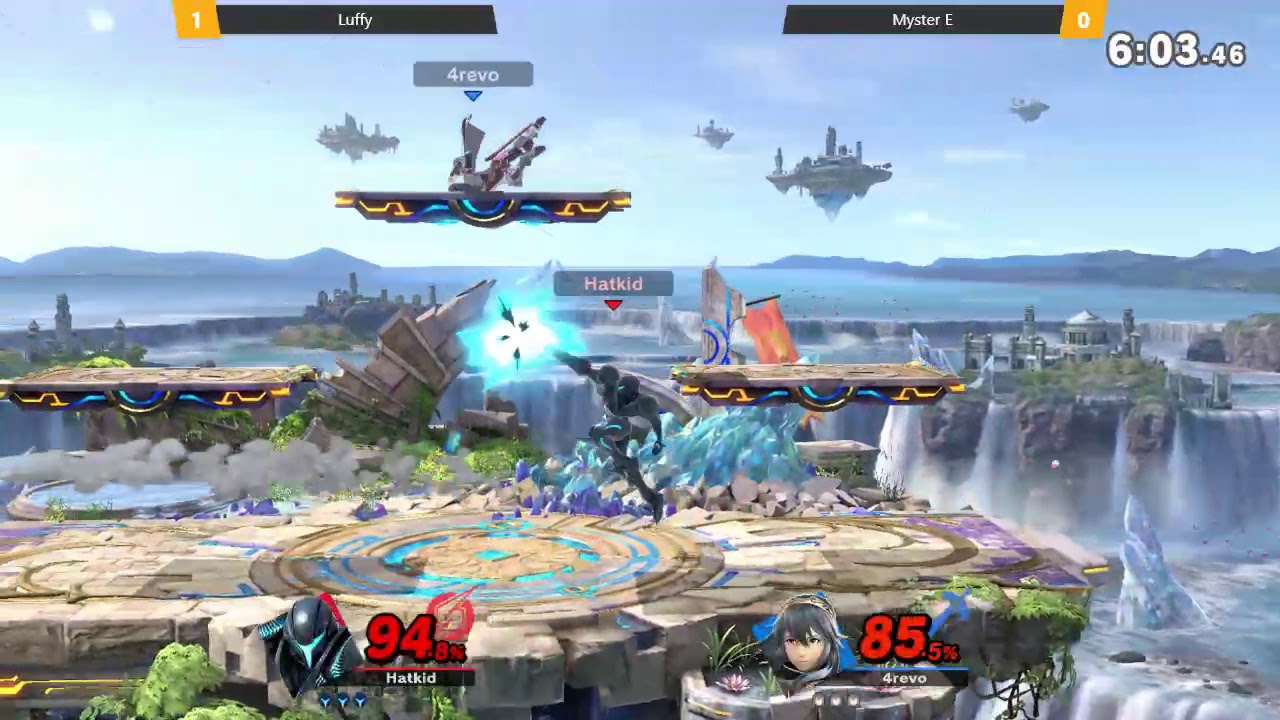 Fight in Rio - Luffy (Inkling, Dark Samus) vs MysterE (Lucina ...