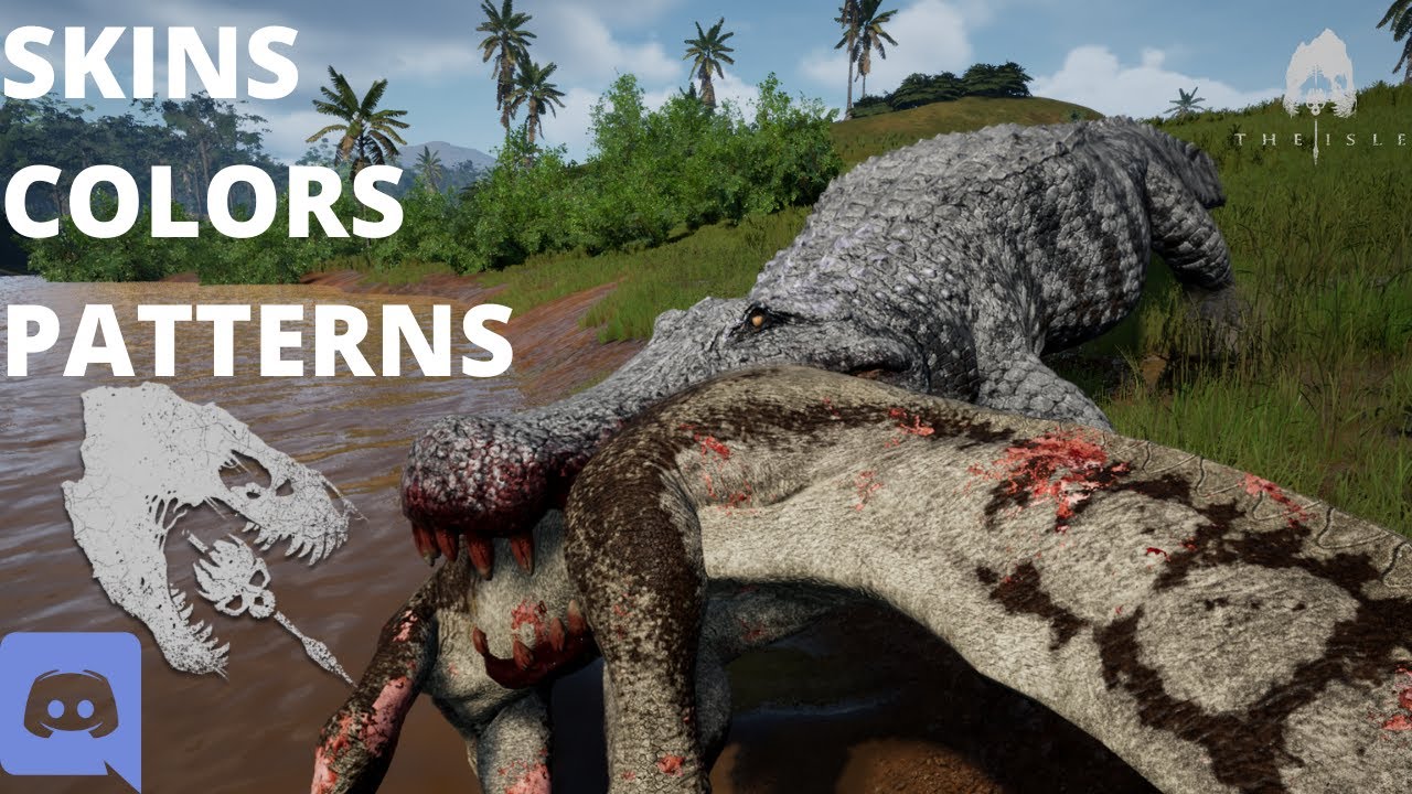 A plethora of new colors for SKINS in Evrima The Isle - YouTube