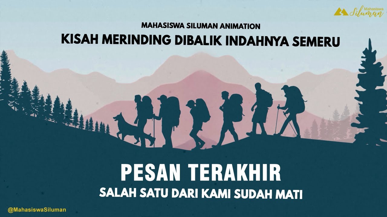 ANIMASI MS - LEMES DENGER PENJELASAN TIM SAR? BERTEMU PENDAKI WANITA ...