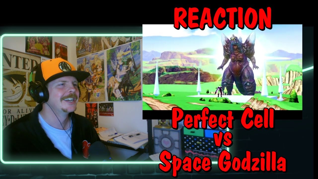 Perfect Cell Vs Space Godzilla REACTION - YouTube