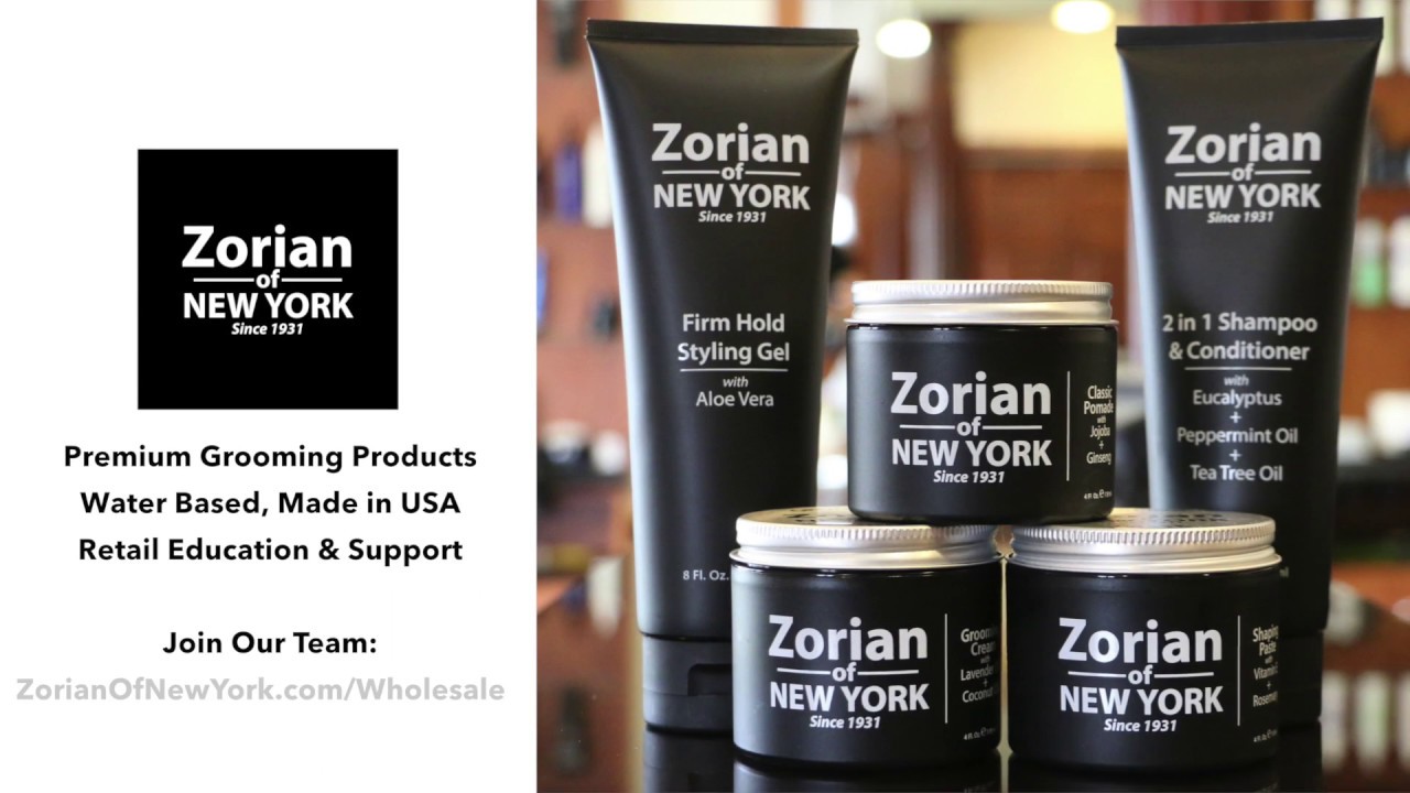 Zorian of New York Wholesale Pomade, Styling Gel, Shaping Paste ...