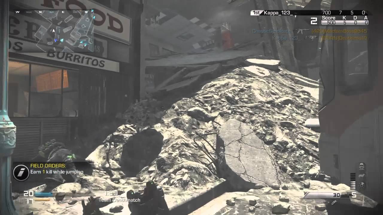 Ghosts Clutch Mode Activated - YouTube