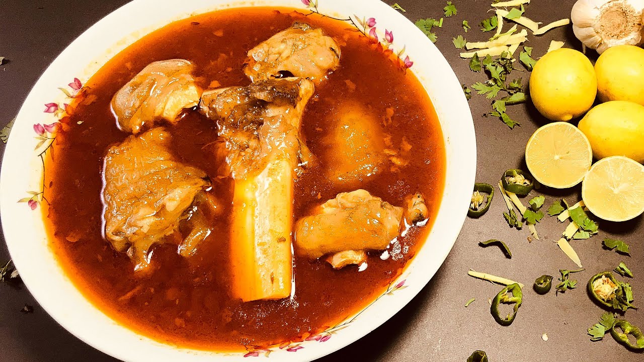 Beef Paye Recipe in Pressure Cooker || Special Beef Trotters Recipe ...