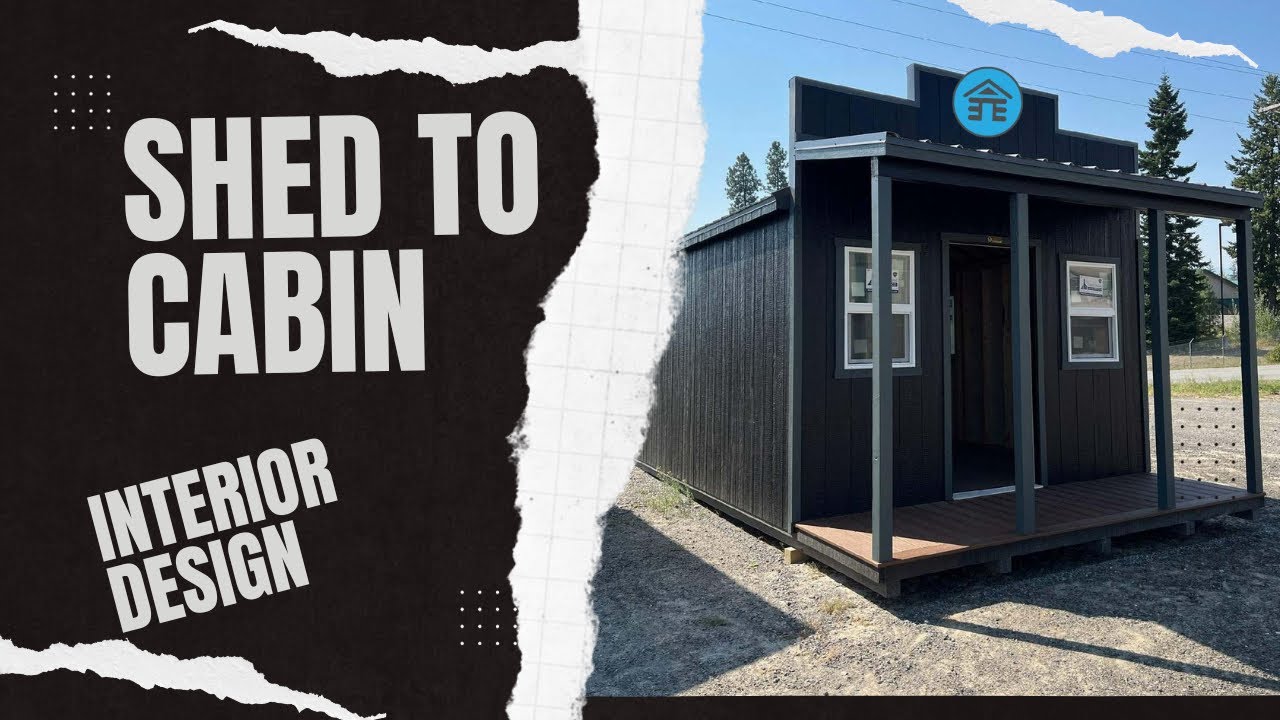 Shed To Cabin: Framing The Interior - YouTube