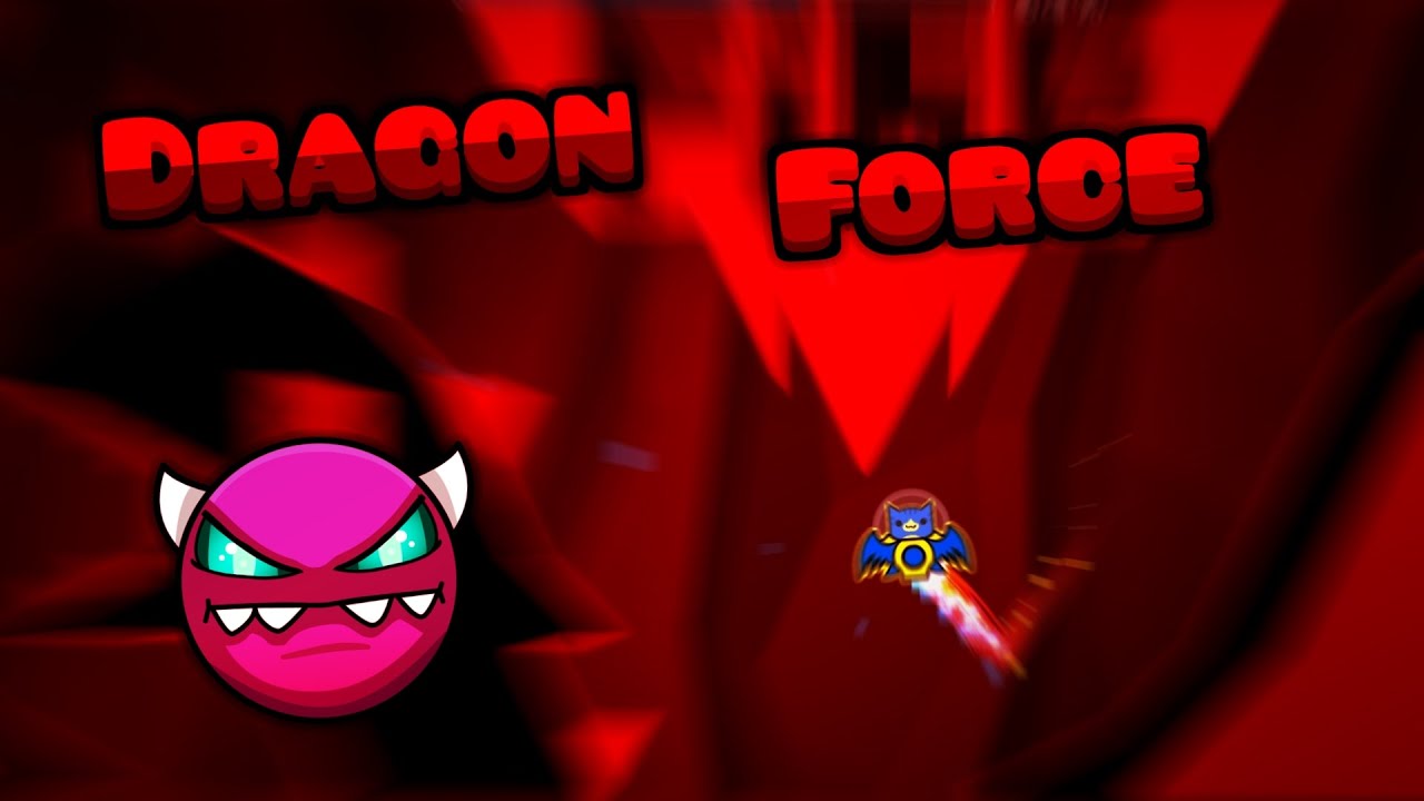 Geometry Dash - Dragon Force by soRakami (Medium Demon) - YouTube