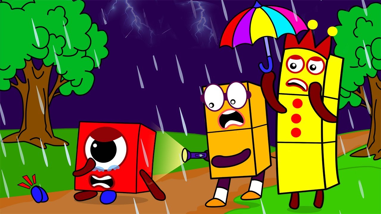 Numberblocks 1! Don't be sad | Numberblocks fanmade Coloring Story ...