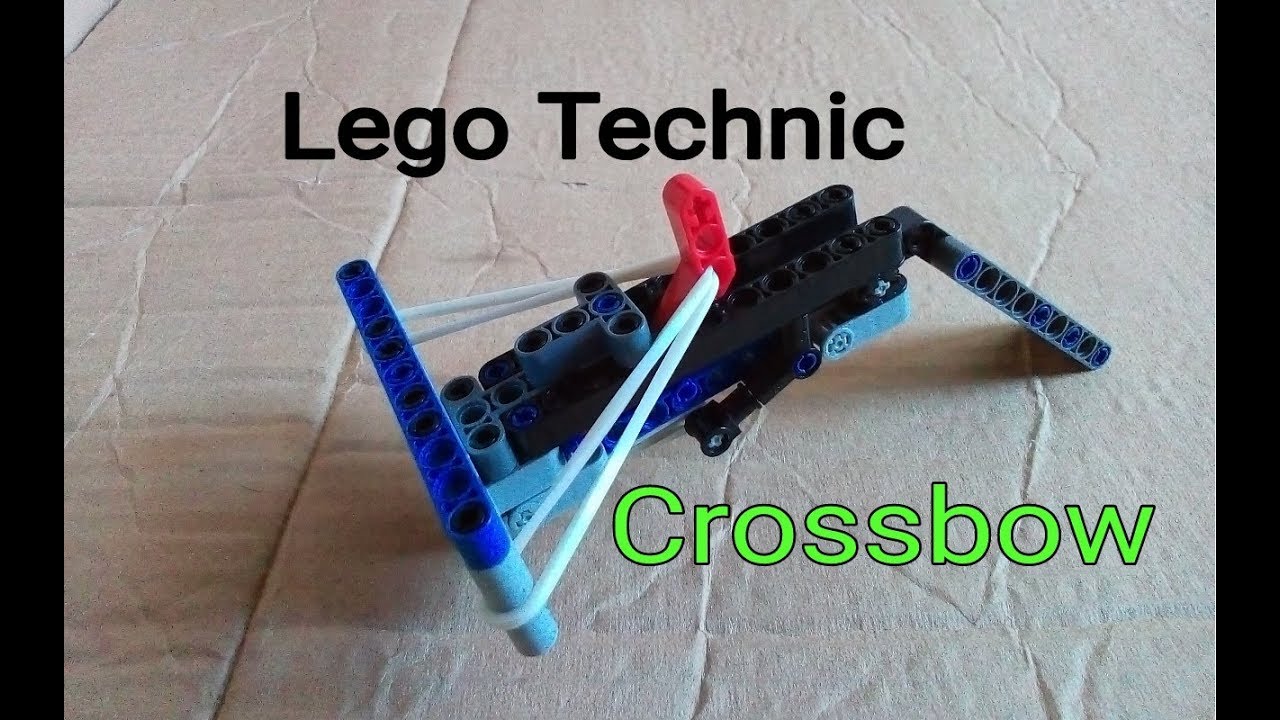 Lego Technic Crossbow - YouTube