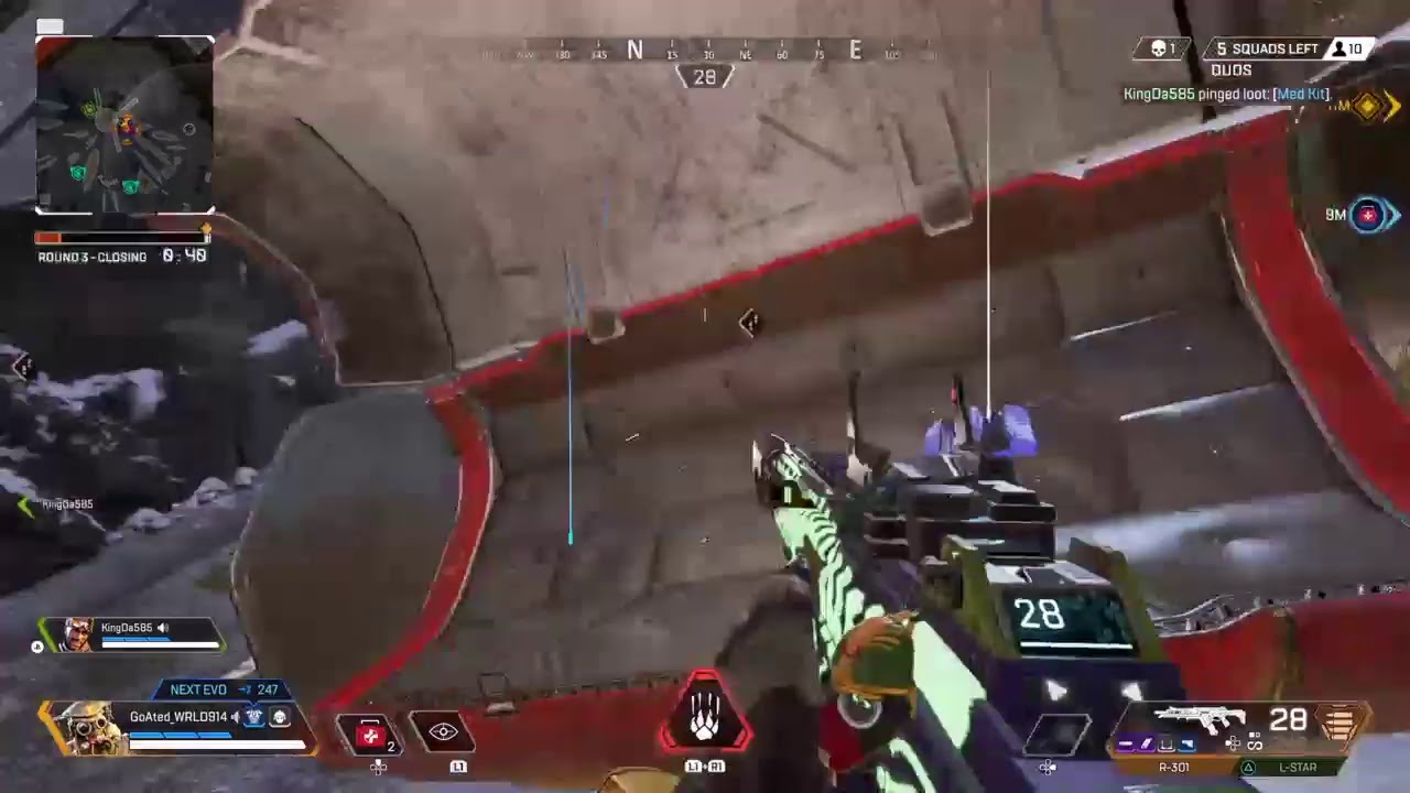 Nitro Clipex playing apex legends - YouTube