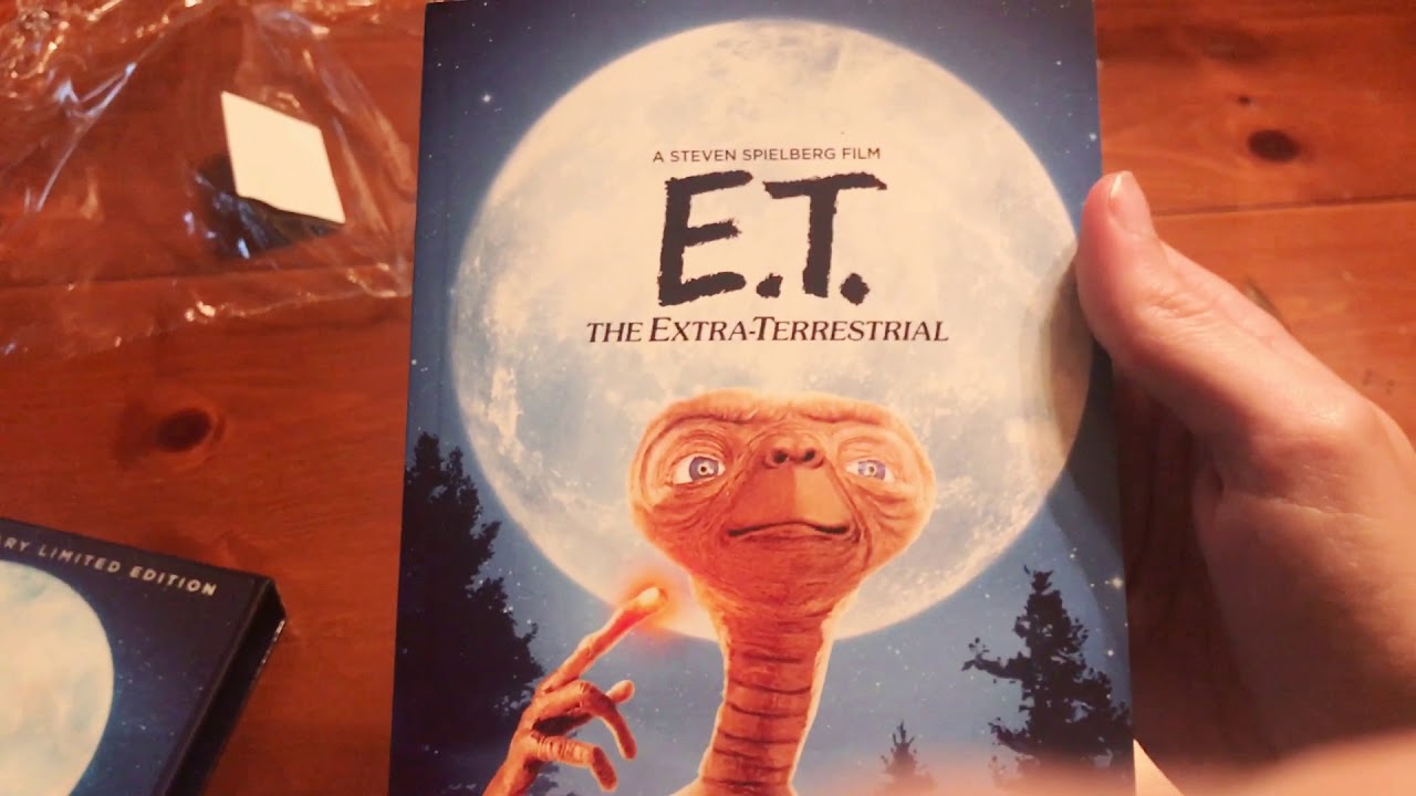 E.T. The Extra-Terrestrial 35th Anniversary Limited Edition 4K Unboxing ...