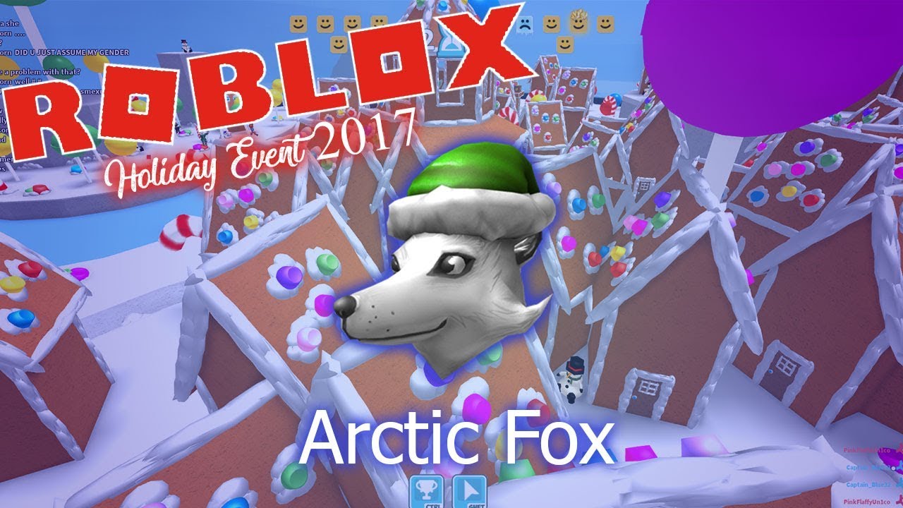 Roblox Holiday Event 2017 | How to get the Arctic Fox - YouTube