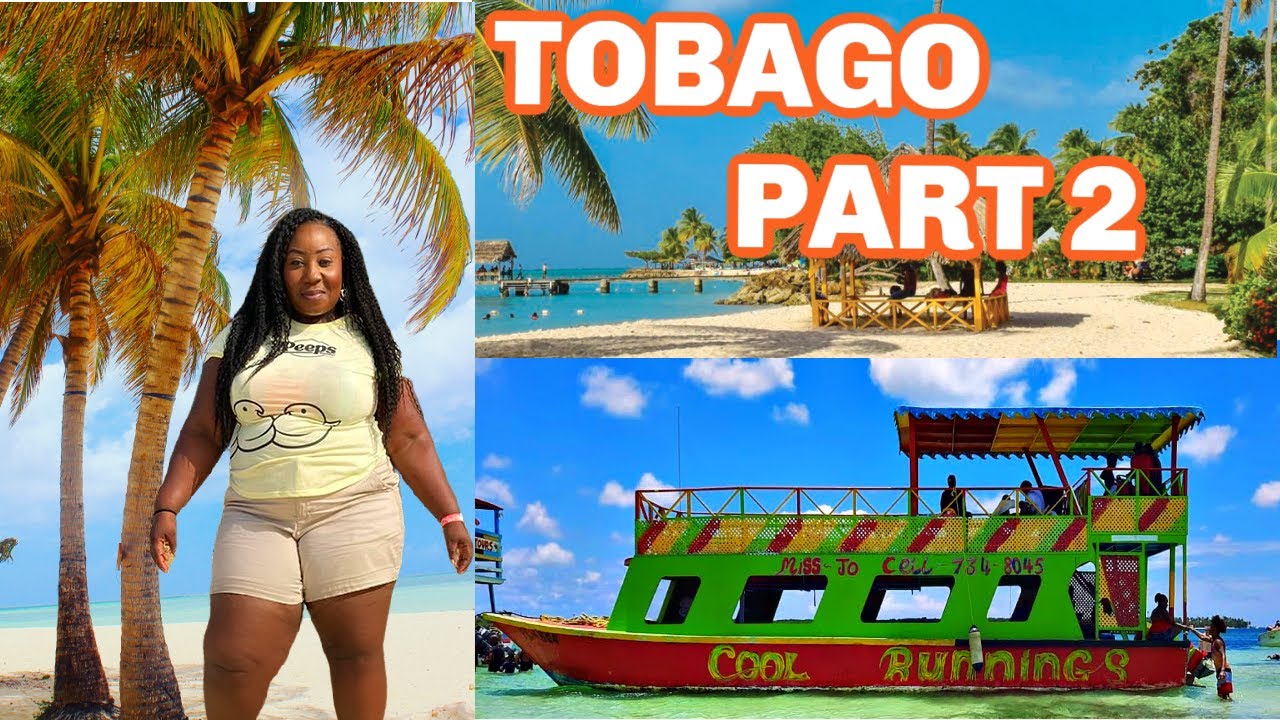 🌴 TOBAGO VACATION VLOG 2022 - PART 2 | CORAL REEF, NYLON POOL & NO MAN'S LAND - YouTube