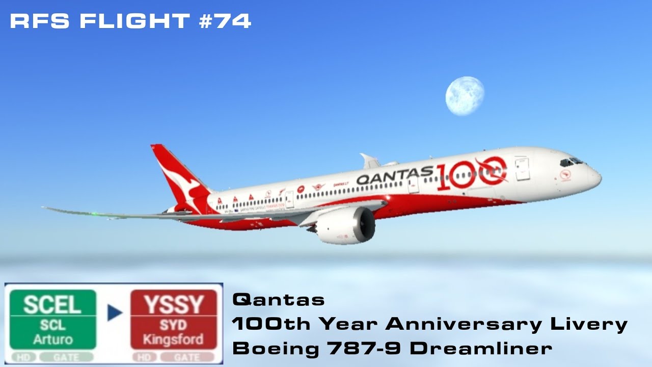 CLOSE CALL for a TAIL STRIKE! Qantas 100th Anniversary Livery Boeing ...