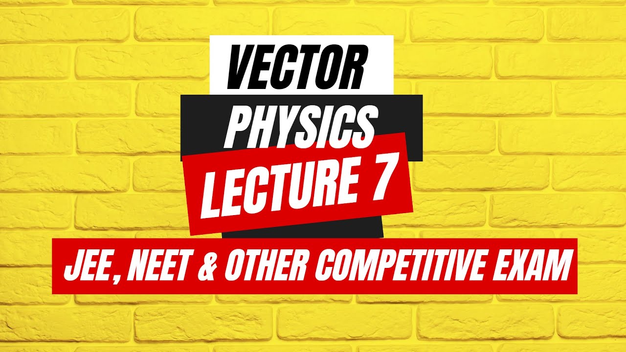 L7 Vector Physics | Questions Based on Vector Product (Cross Product ...