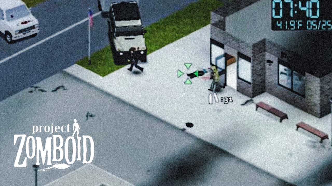 Project Zomboid Aftermath Day One Wipe PVP - YouTube