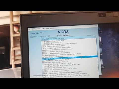 VW 1.6TDI Injector Quantity Adaptation IDE06141 CAYC engine - YouTube