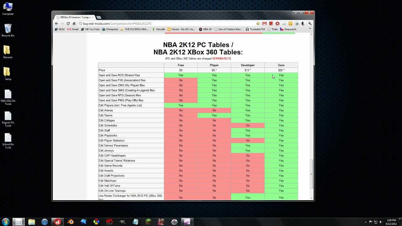 NBA 2K12 Tutorials - REDitor Free Version Features - YouTube