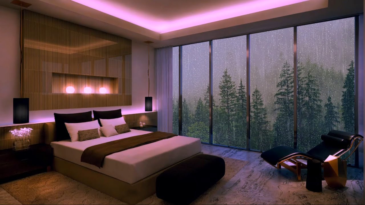 Luxury Apartment Window Rain- Relaxation and Calm Window rain for ...