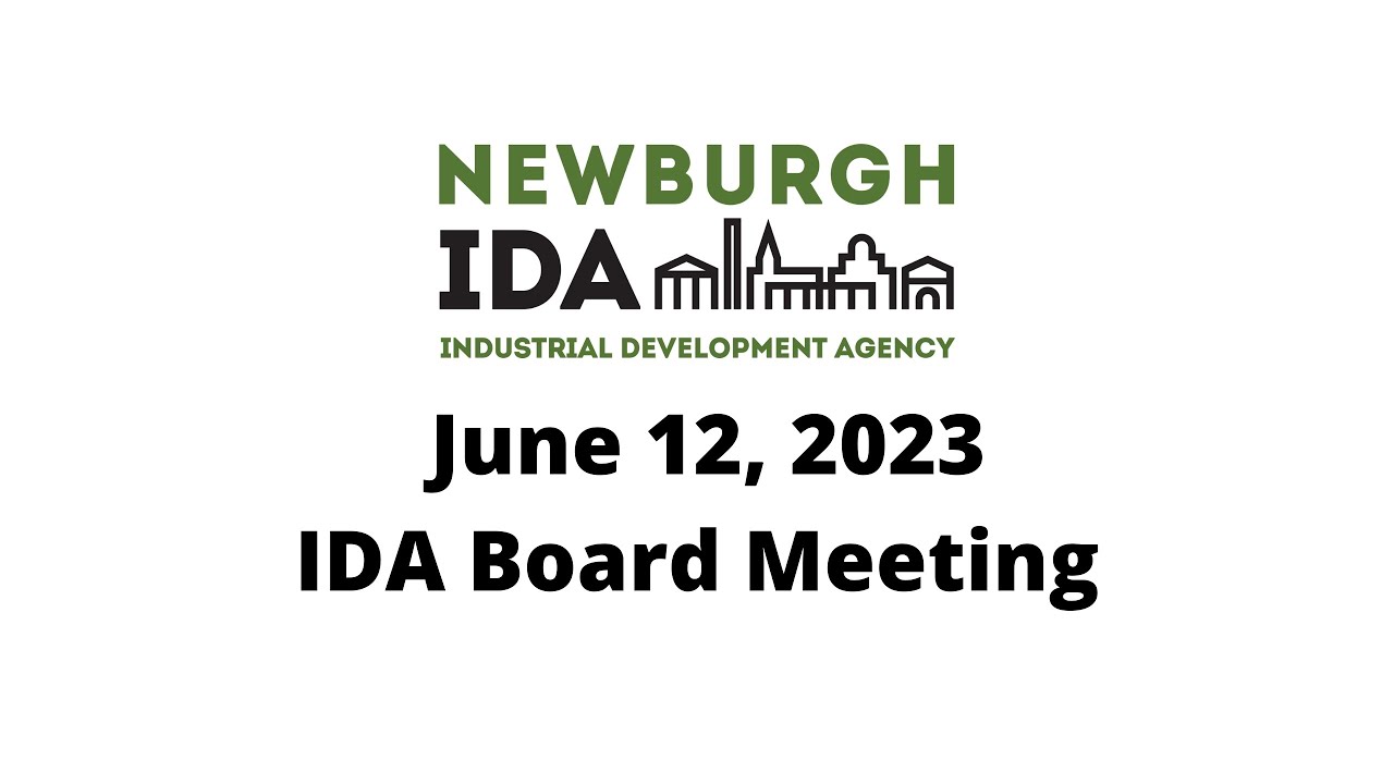 June 12, 2023 IDA Board Meeting - YouTube
