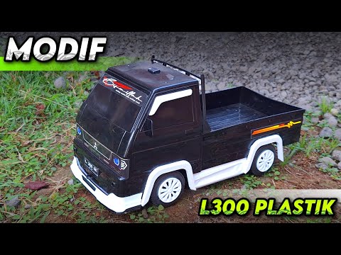 MODIF MINIATUR PICK UP L300 PLASTIK || MUDAH!!
