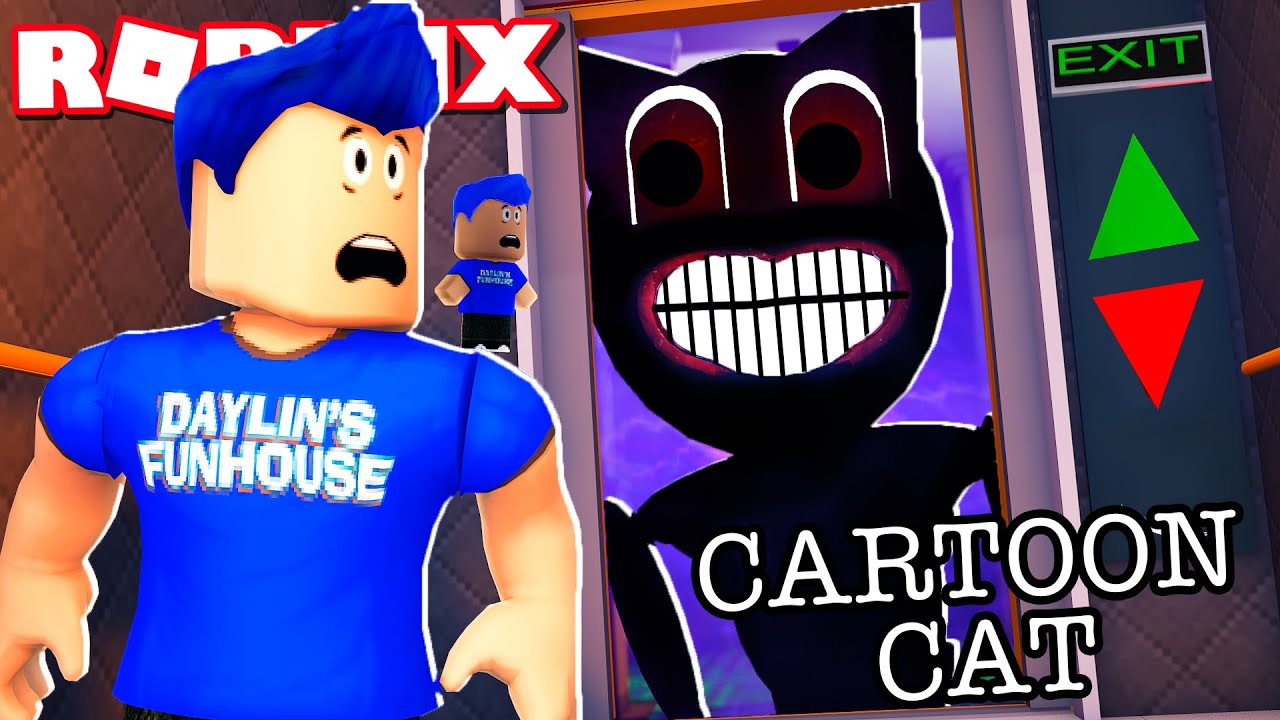 CARTOON CAT IS IN THE SCARY ELEVATOR! Roblox Scary Elevator Update ...