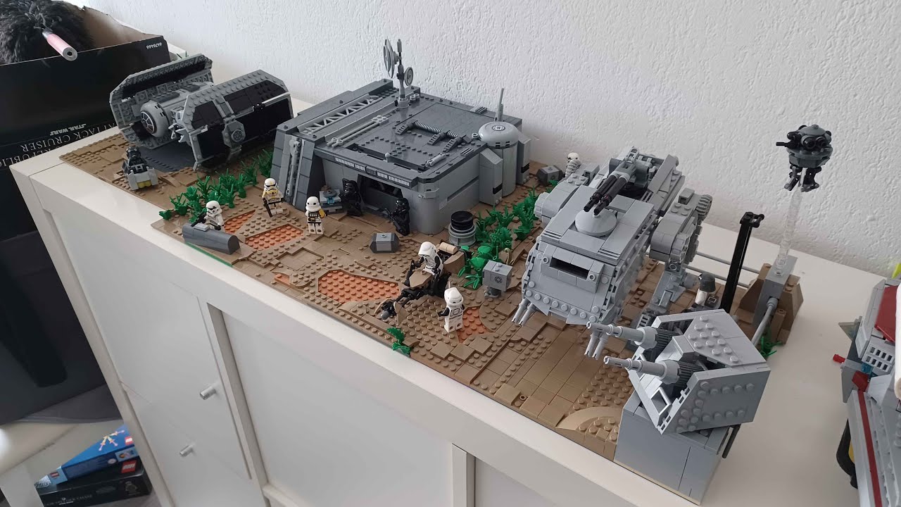 Lego Star Wars MOC : IMPERIAL BASE - YouTube