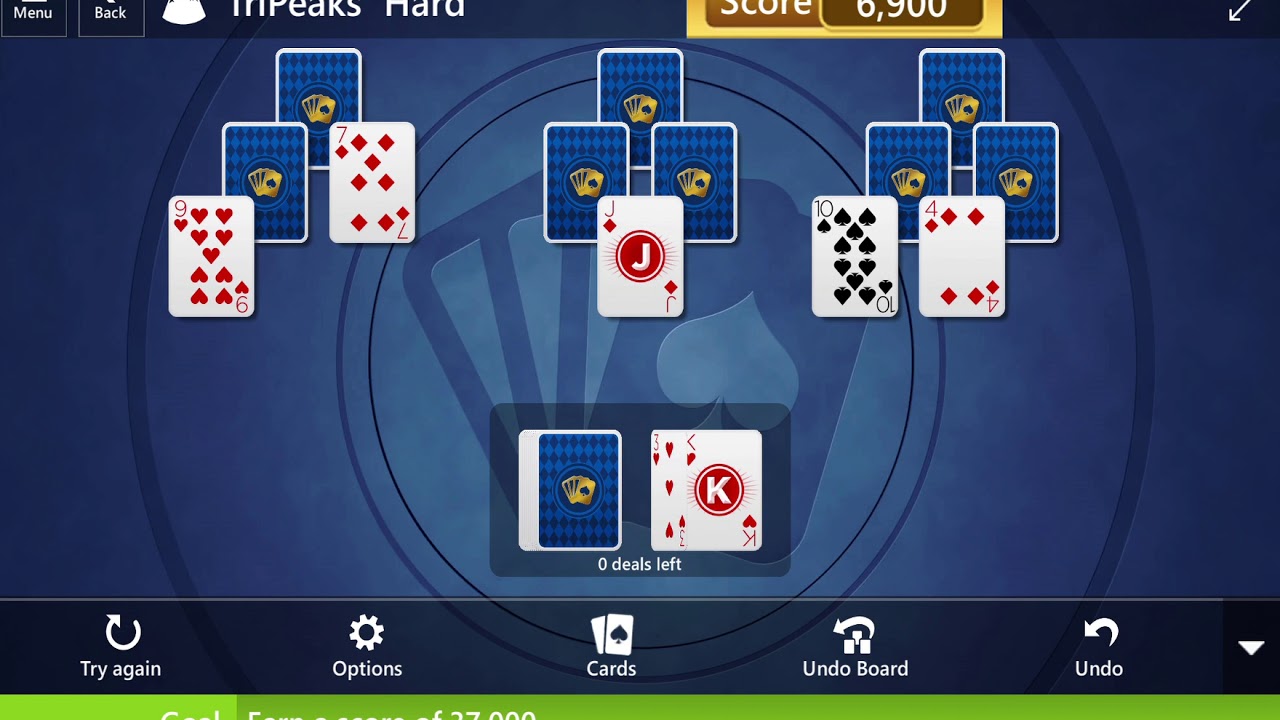 Microsoft solitaire star club classic tripeaks hard - dietbillo