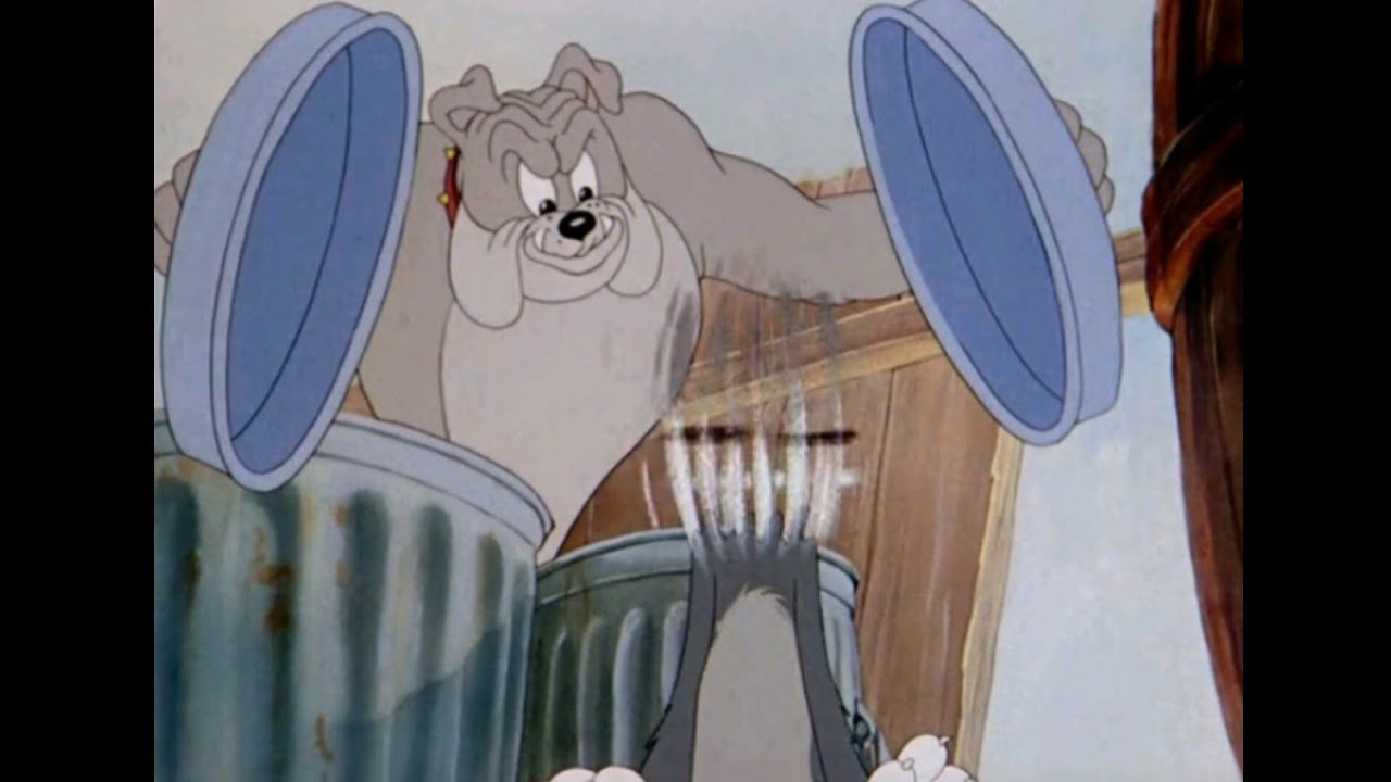 Spike's Hitting And Shaking Tom's Face With The Trash Lids For 10 Hours ...