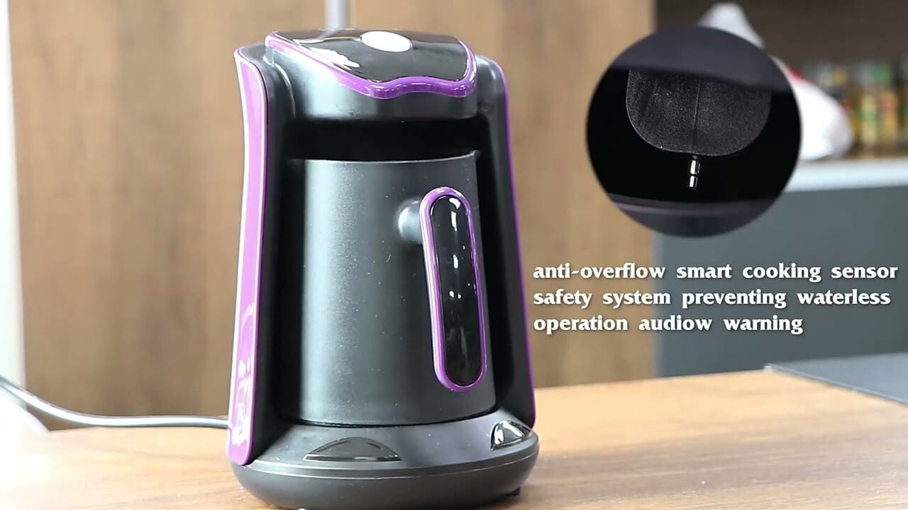 თურქული ყავის აპარატი haeger hg-102s - YouTube