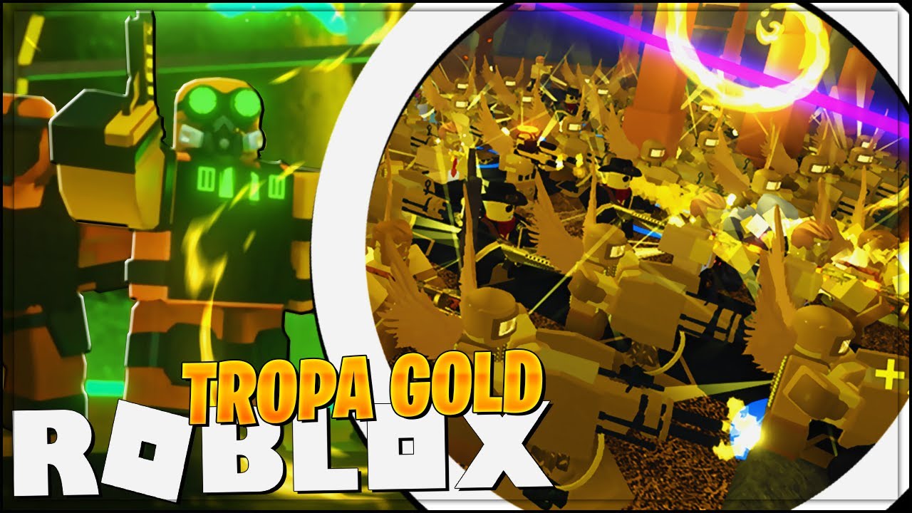4 PESSOAS com TODAS TROPAS GOLD no TOWER DEFENSE 😱 *80K de ROBUX ...