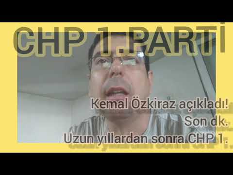 CHP 1.PARTİ!