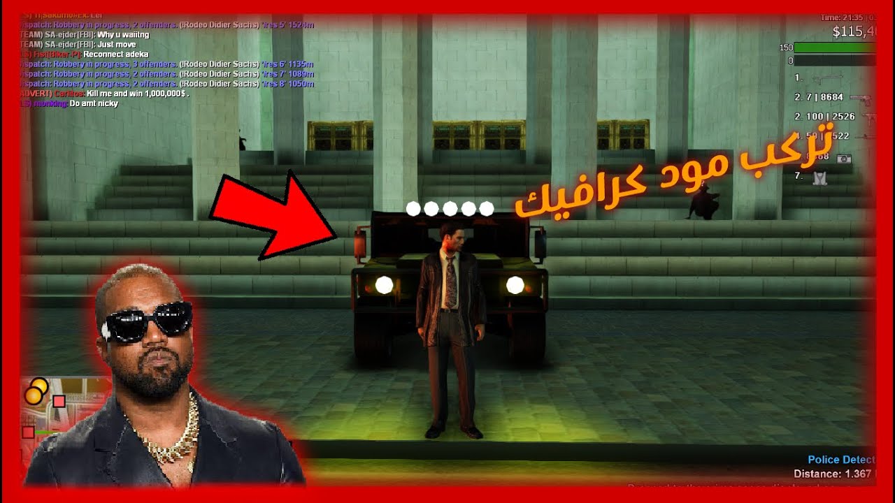 graphic mod on an MTA server for Medium or Hard |😎 - YouTube