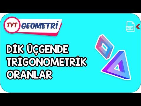 Trigonometri ve Özel Üçgen- 2 ( Dik Üçgende Trigonometrik Oranlar) | Kamp2021 #YazKampı