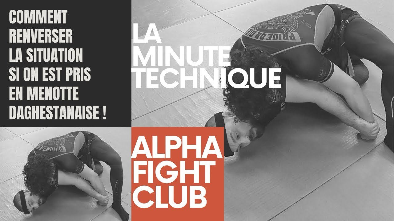 Alpha fight Club : Comment renverser un adversaire qui prend la menotte ...
