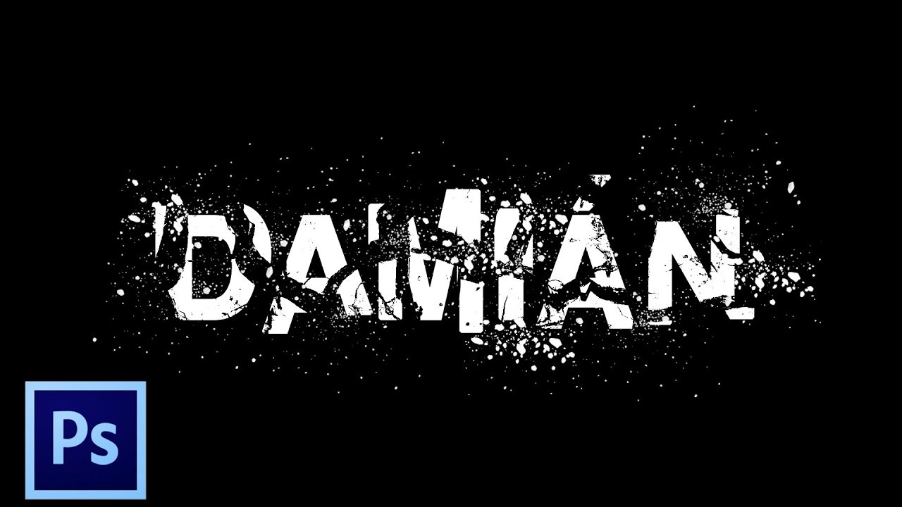 Cómo Crear Efecto de Texto Roto en Photoshop - Tutoriales de Photoshop ...