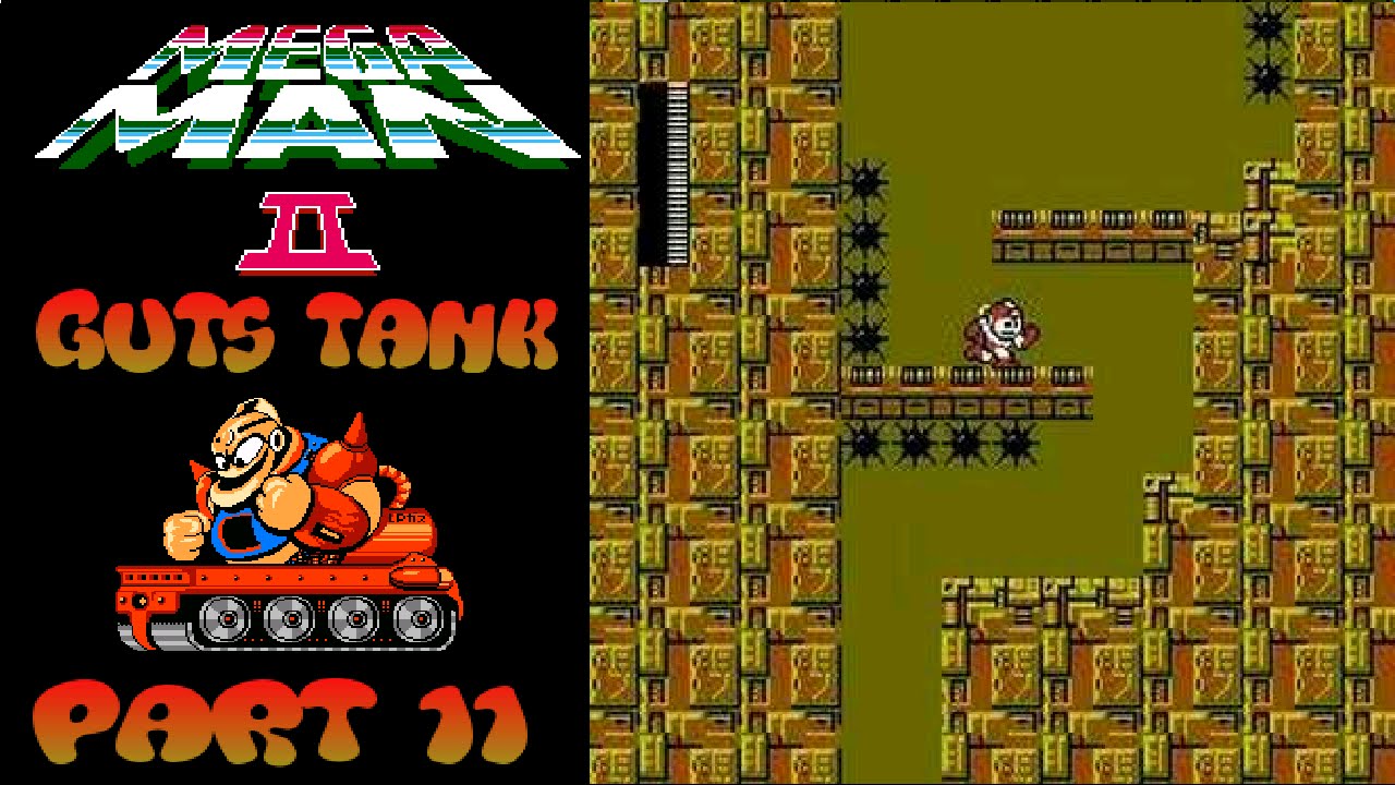 Mega Man 2 | Part 11 - Guts Tank - YouTube