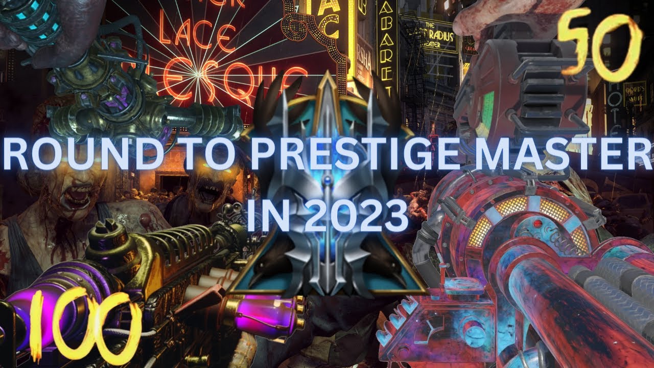 Road to Prestige Master in 2023! (BO3 Zombies) | Starting Level ...