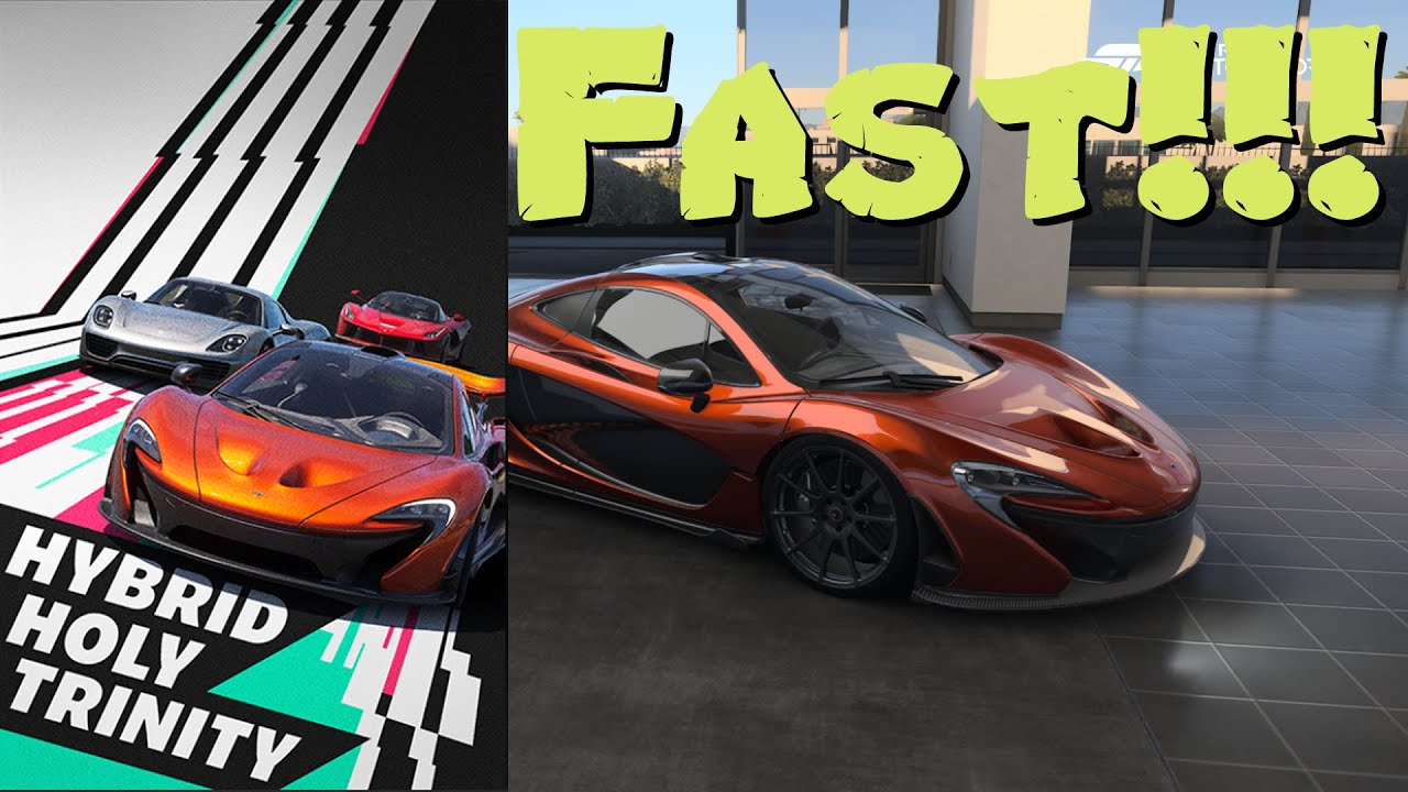 FORZA MOTORSPORT HYBRID HOLY TRINITY - MCLAREN P1 2013 TUNING ...