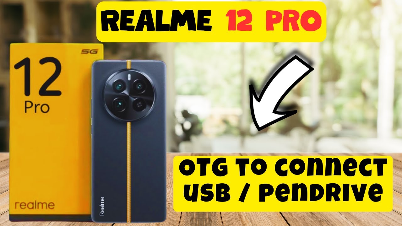 Enable OTG to connect usb / pendrive Realme 12 Pro || USB Pendrive ...